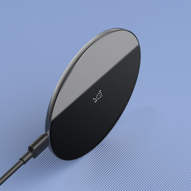 15W Fast Charging Transparent Wireless Charging Board with Glass Panel ...