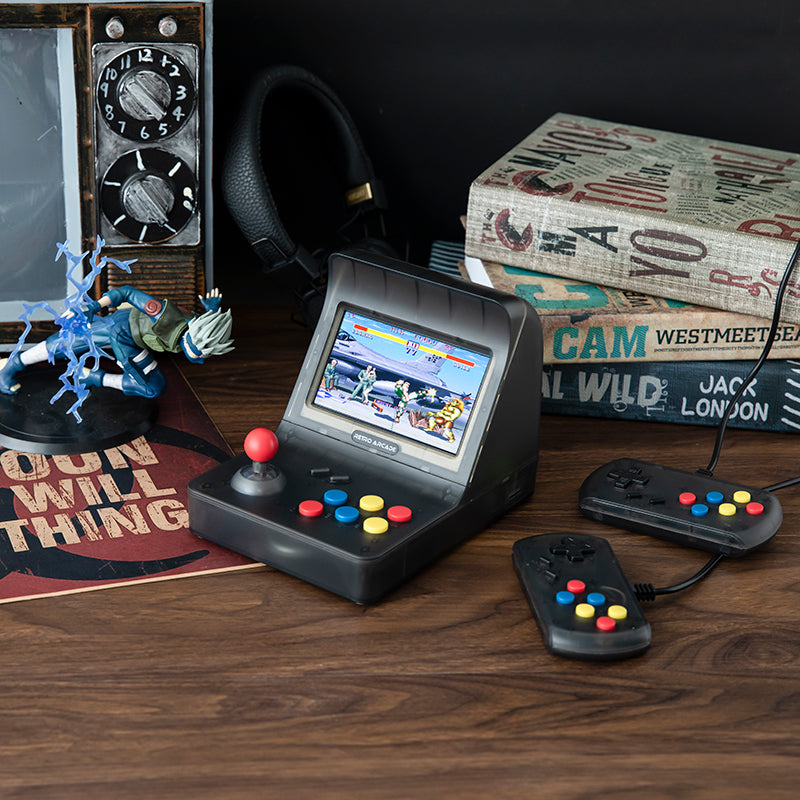 4.3 Inch Mini game Console with Built-in 3000 Games, 360° Joystick, 22 ...