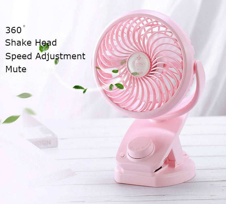 Portable USB Clip-on & Desk Fan With Wind Speed Adjustment – GizModern
