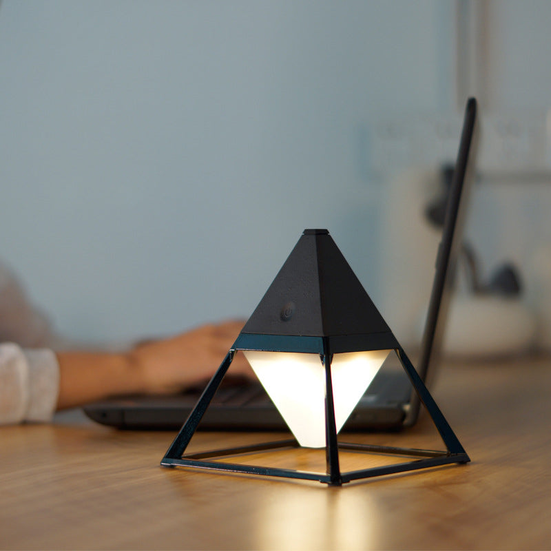 Pyramid-inspired USB Table Lamp to Enhance Your Interior - When Modern ...