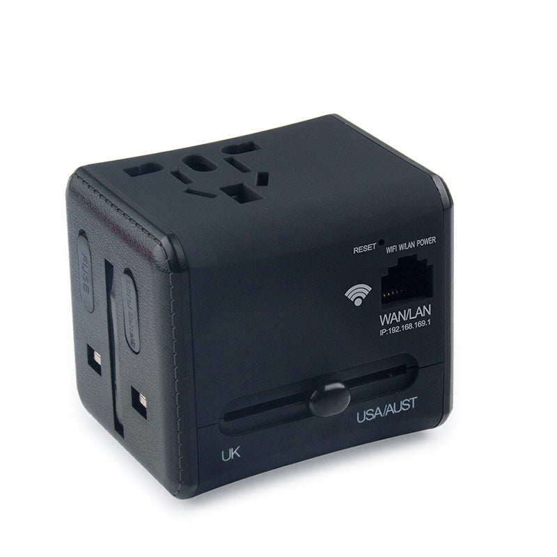 All-in-one Dual-port Travel Adapter with WIFI - Stay Connected Anywher ...