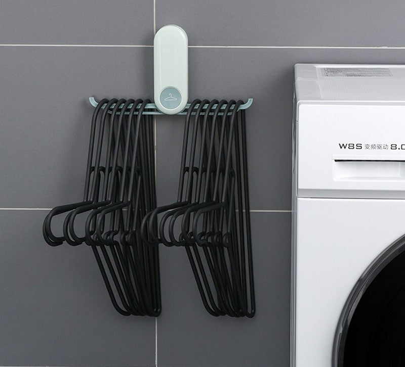 Foldable Hanger Storage without Punching, with Simple Design, Strong M ...