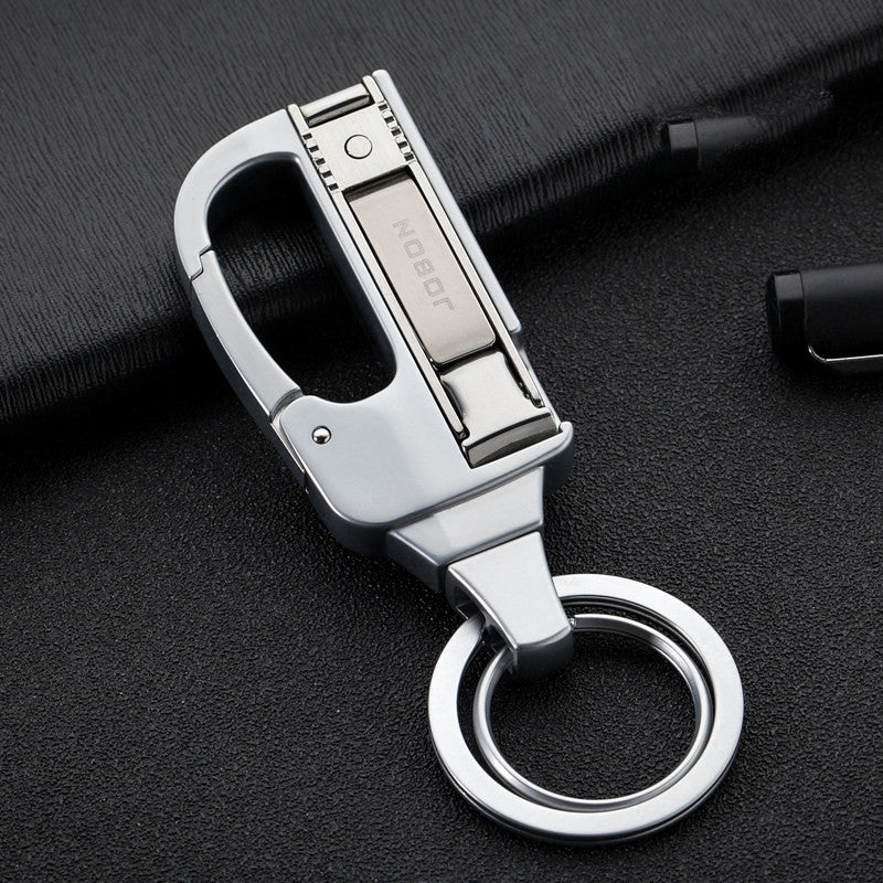 2-in-1 Useful & Durable Keychain with Built-in Nail Clipper – GizModern