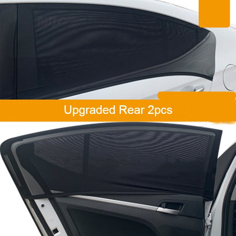 Universal Car Side Window Mesh Sunshade, for Front and Rear Windows (2 ...