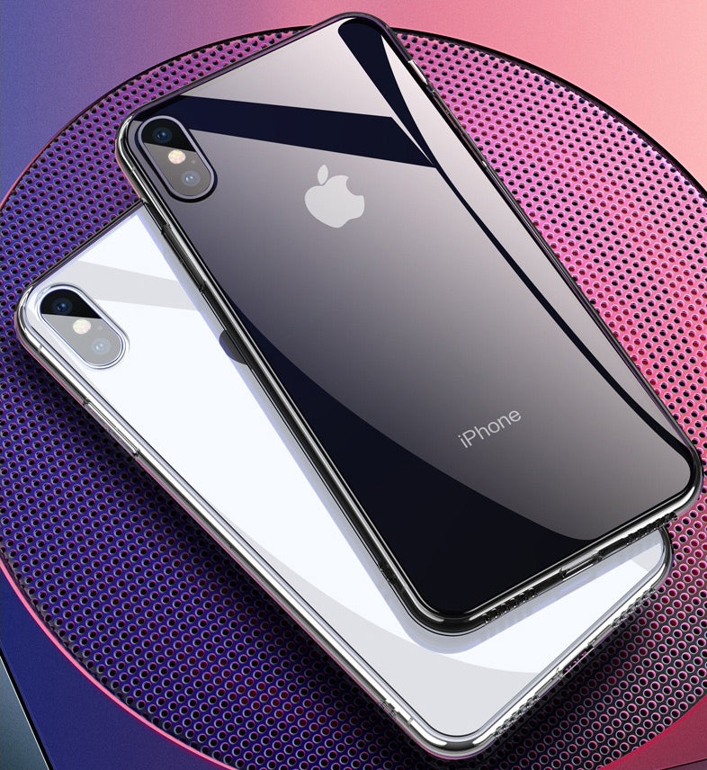 Set Your iPhone Face down Forgivingly with Near-invisible Glass Case ...