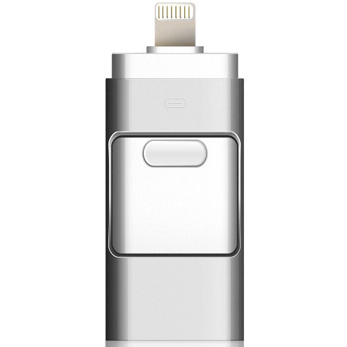 Three-In-One USB Flash Drive - Connect And Store Everything On A Singl ...