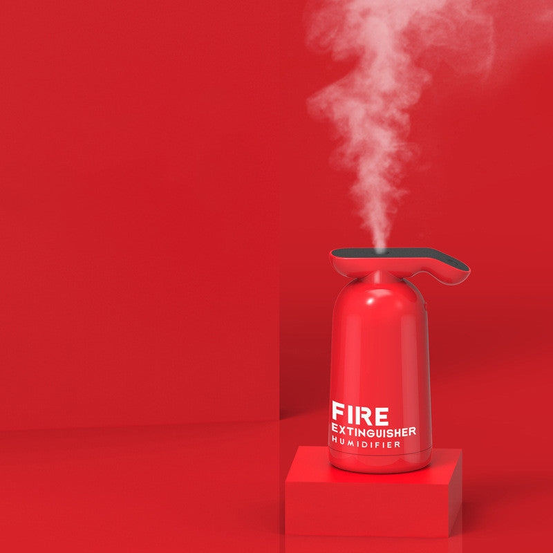 Portable USB Humidifier, with Unique Fire Extinguisher Shape & 200ml C ...