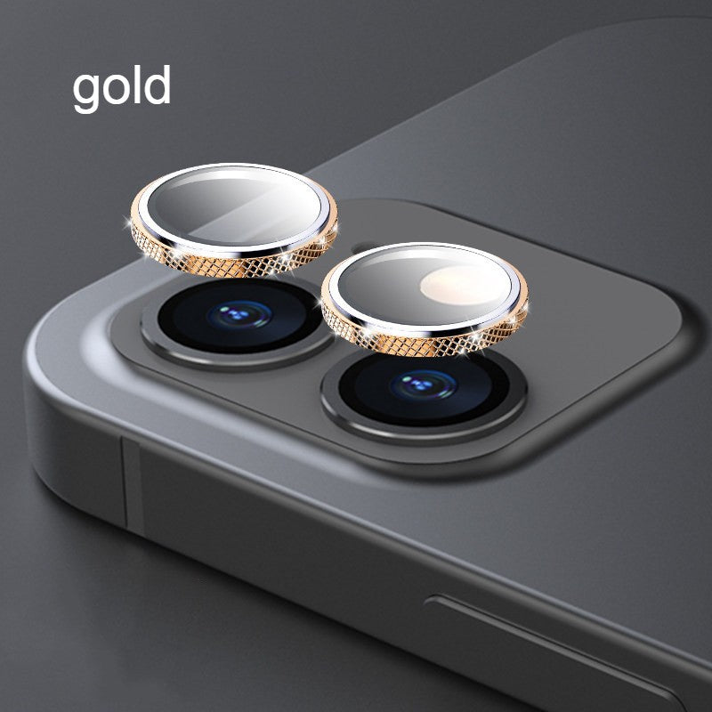 Tempered Glass Camera Lens Protector, with HD Clarity & Metal Frame, f ...