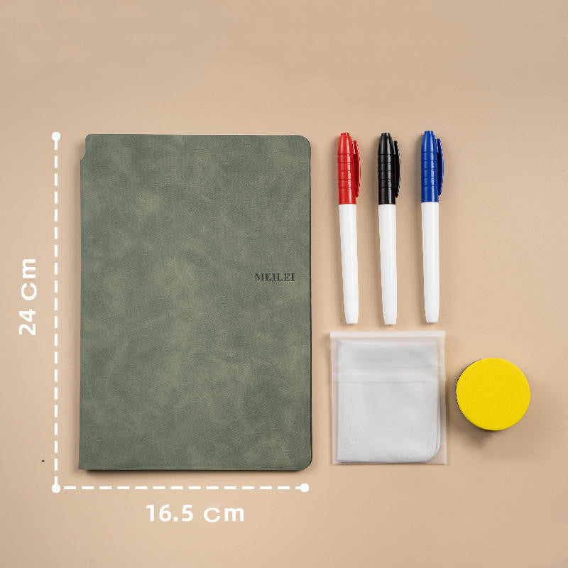 Leather Erasable Whiteboard Notebook – GizModern