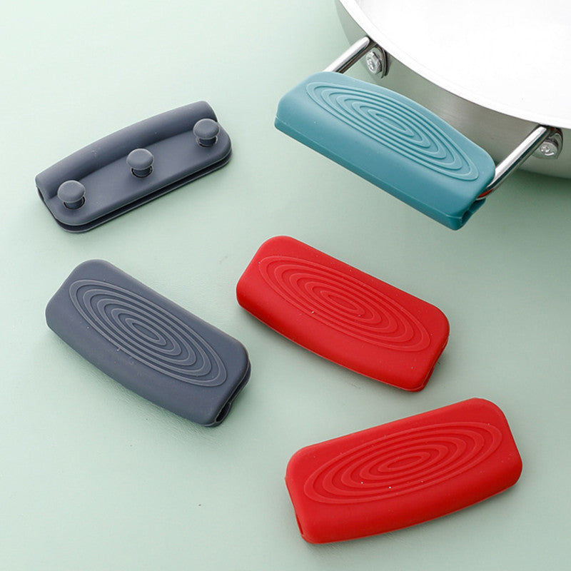 Anti-Scalding Silicone Pot Handle Insulation Cover – GizModern