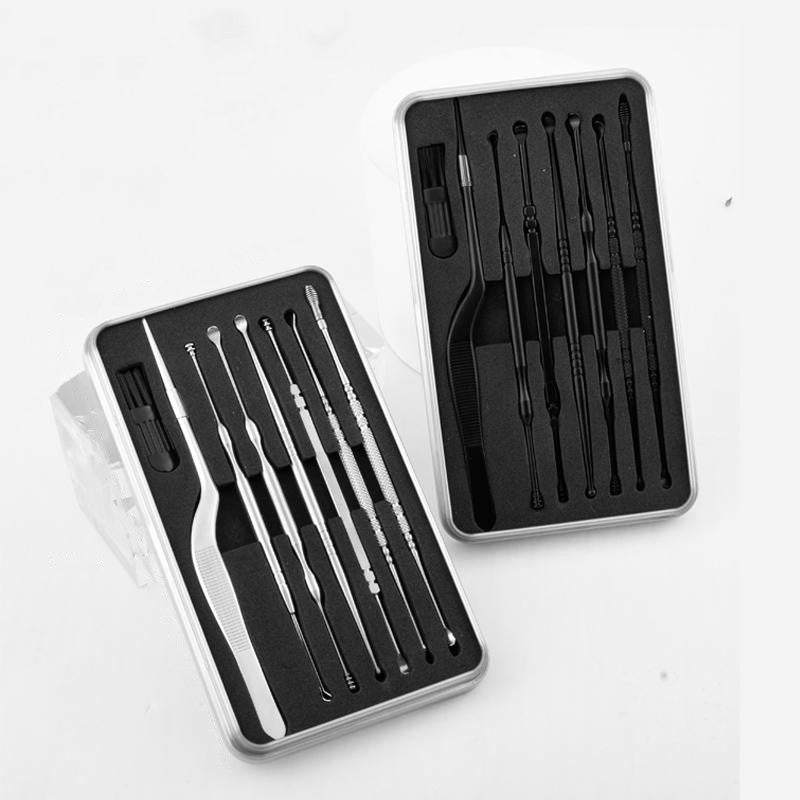 Stainless Steel Double-Ended Ear Cleaning Tool Set – GizModern