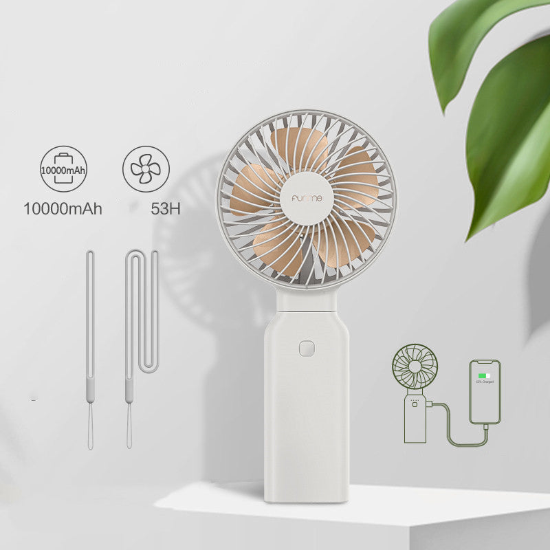 10000 Mah Power Bank Folding Handheld Fan – GizModern