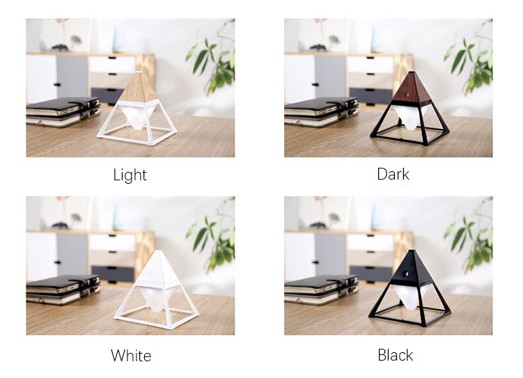 Pyramid-inspired USB Table Lamp to Enhance Your Interior - When Modern ...