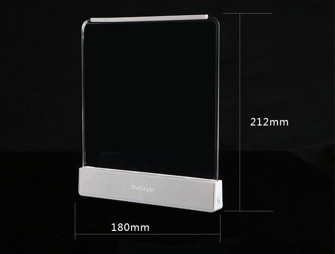 Night Vision Reading Panel: Slim Page LED Light Book Reading Lamp ...